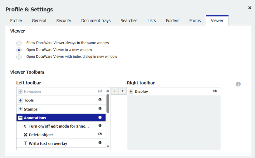 Your DocuWare: Individual settings for an optimal working environment